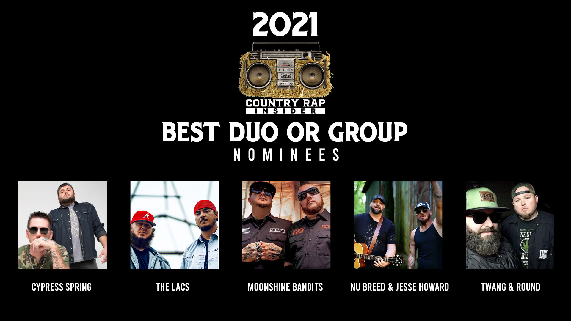 Country Rap Insider Honors 2021 BEST DUO OR GROUP – Country Rap Insider